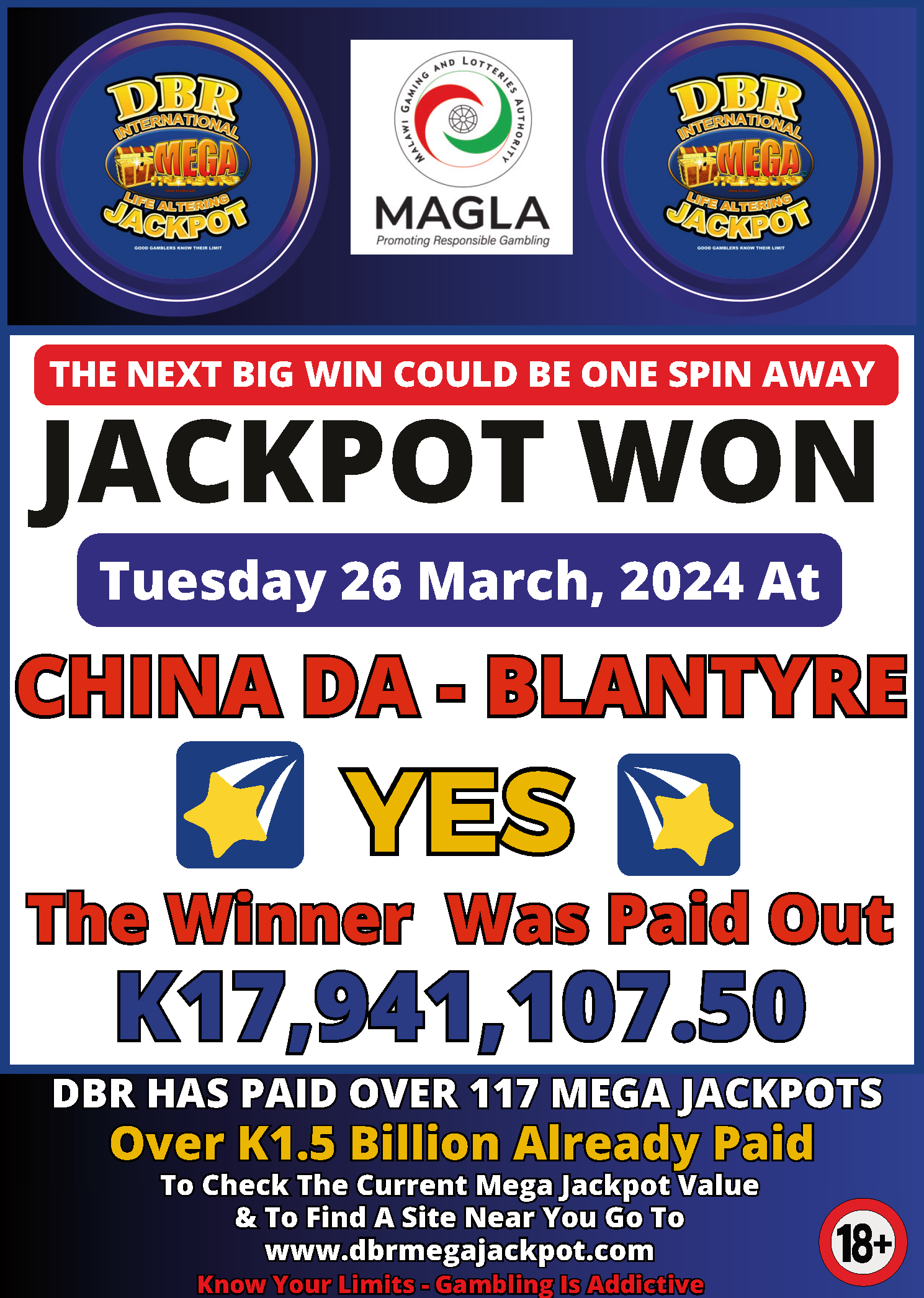 Home - DBR Mega Jackpot International